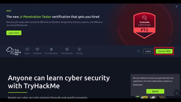 【初心者向け】TryHackMeの使い方や勉強方法について解説 - セキュリティエンジニアへの道しるべ