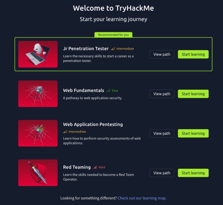 【初心者向け】TryHackMeの使い方や勉強方法について解説 - セキュリティエンジニアへの道しるべ